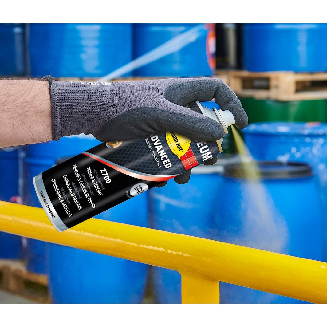 RUST-OLEUM 2726 Hard Hat Advanced primer/coating gentian blue high ...