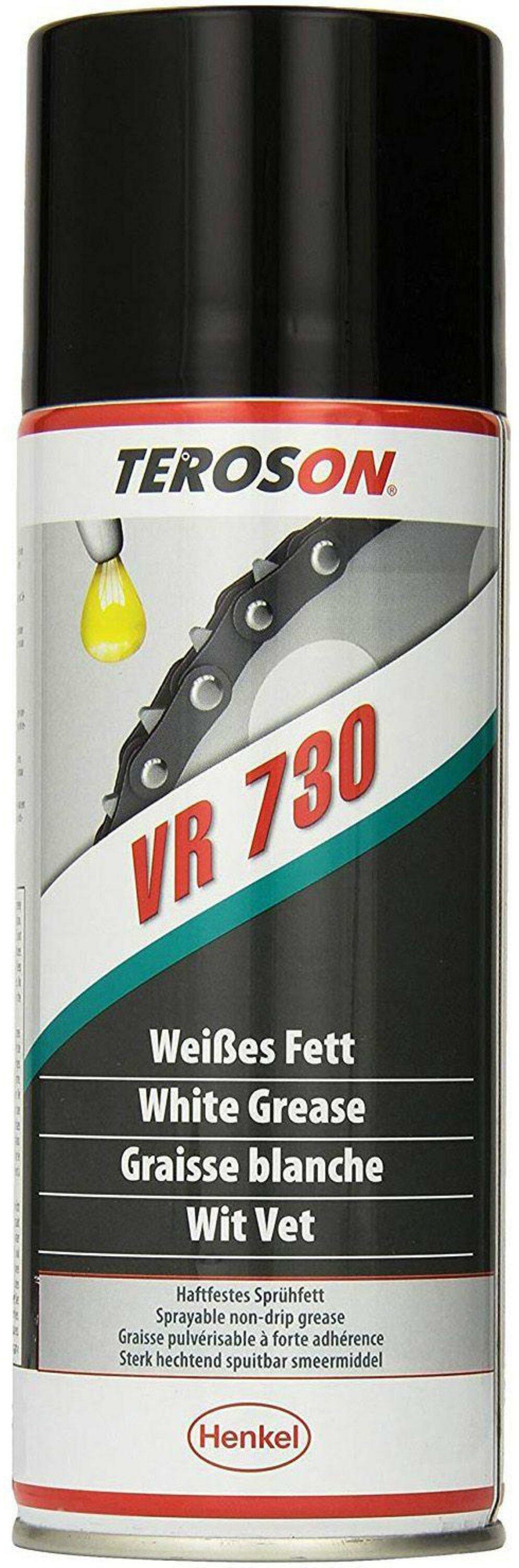 TEROSON VR 730 White Grease sprayable lubricant (400ml spray can ...