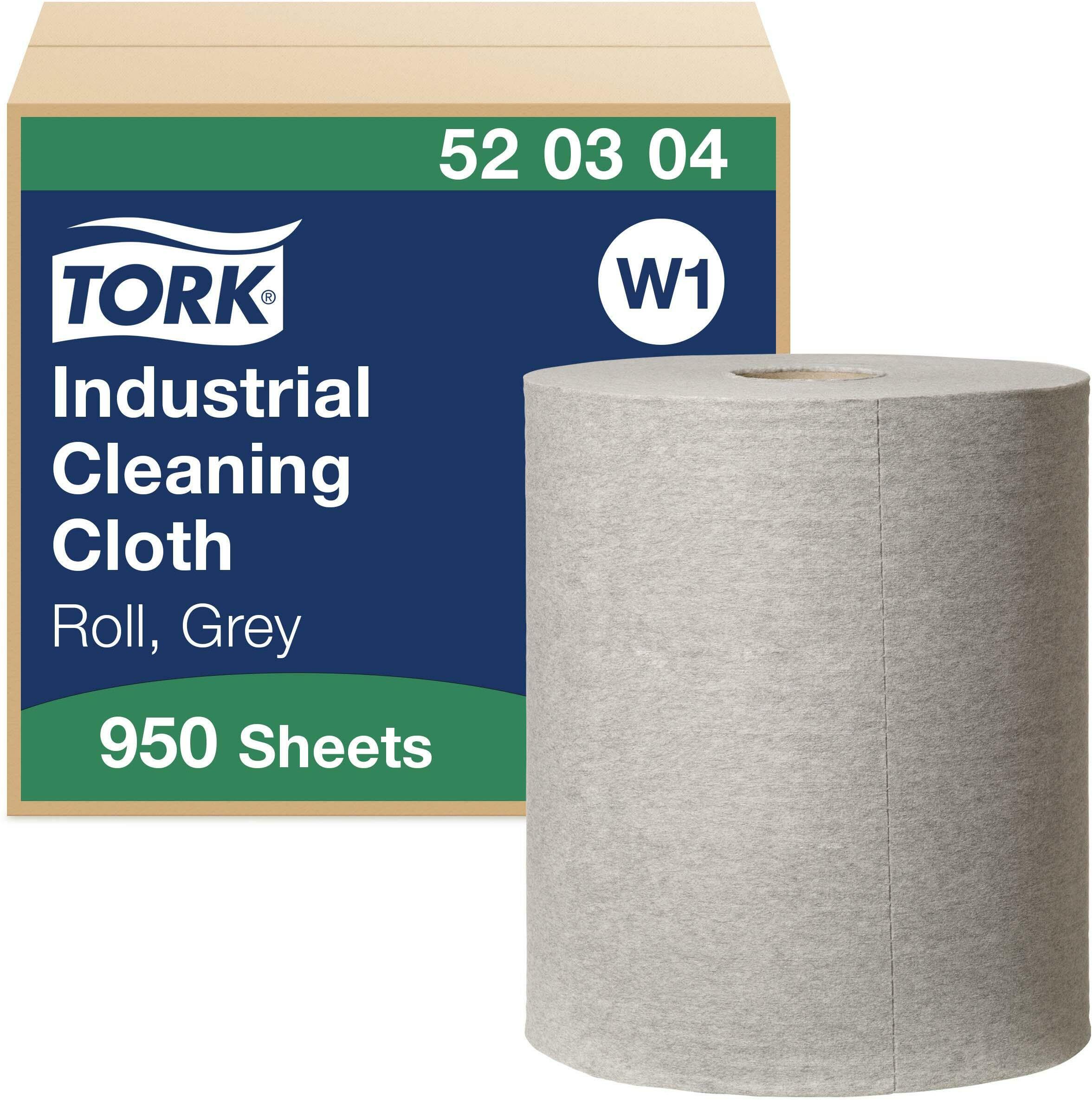TORK 520304 industrial cleaning cloth grey W1 (950 pcs.) | Klium