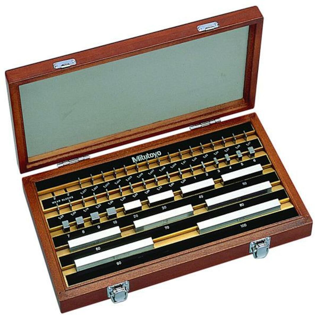 MITUTOYO 516-995-10 end mat set with inspection certificate, class 0 ...