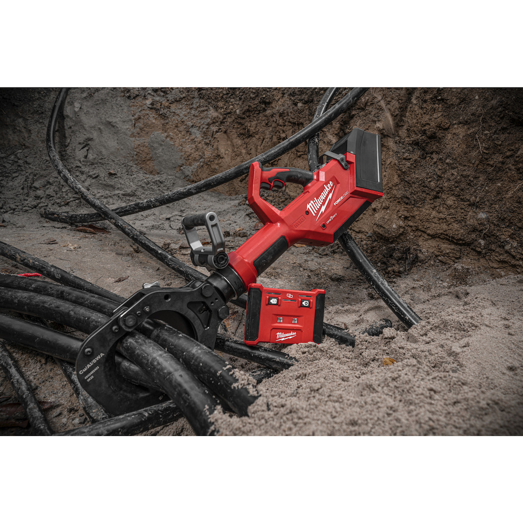 MILWAUKEE M18 HCC125-801C FORCE LOGIC hydraulic cordless cable cutter ...