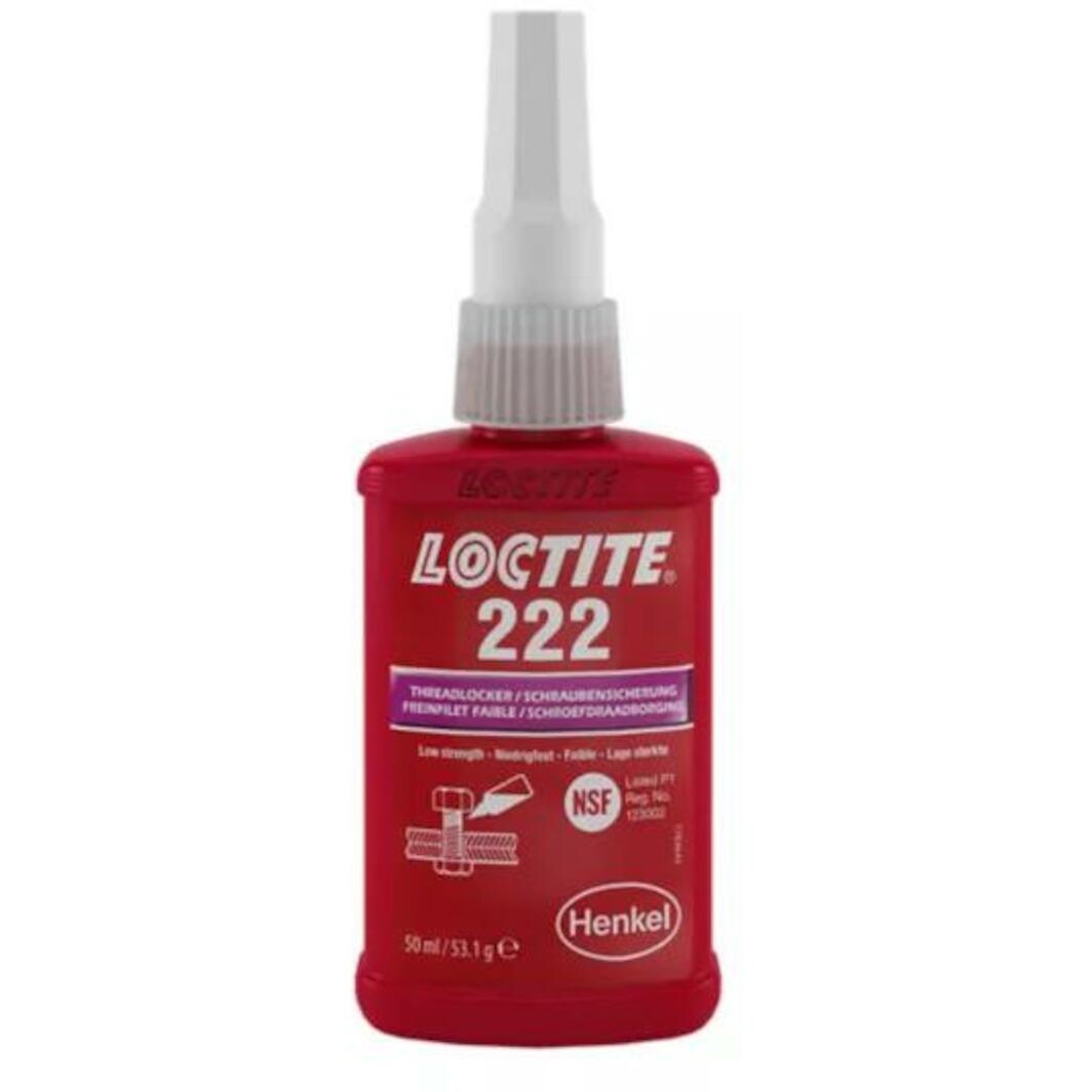 LOCTITE 222 low-strength threadlocker for general use (50 ml bottle ...