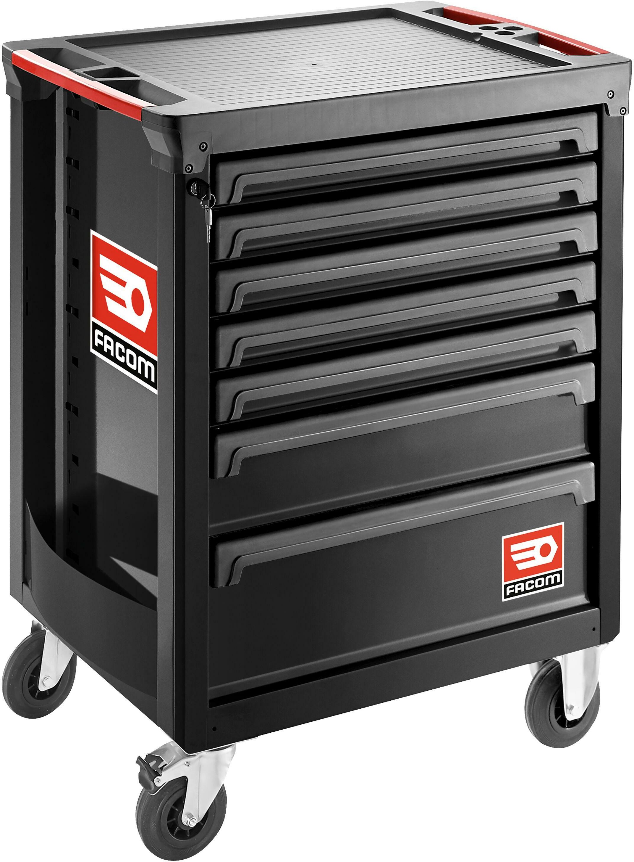 FACOM ROLL.7NM3A tool trolley black with 7 drawers (suitable for 3 ...
