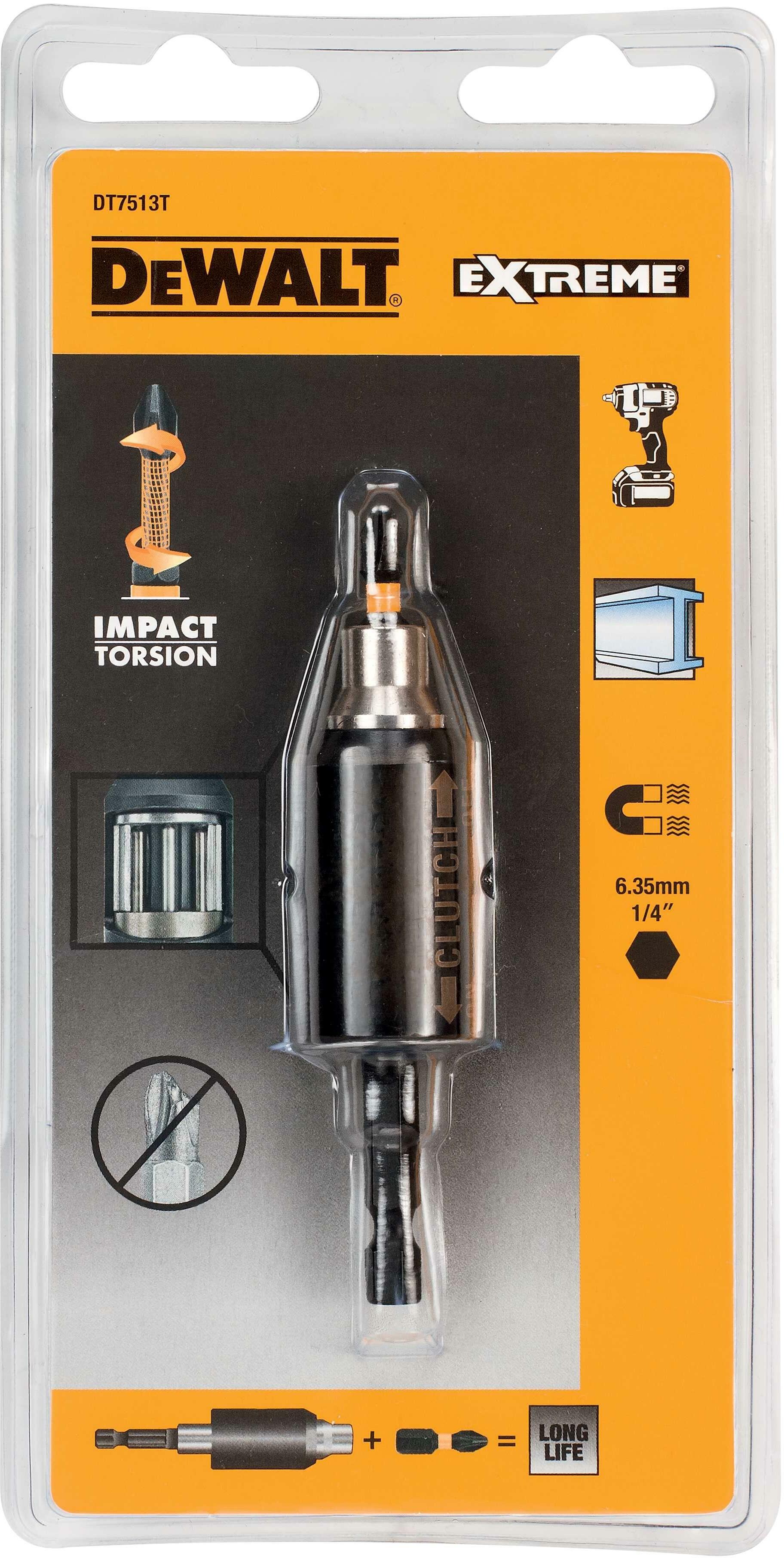 DEWALT DT7513T-QZ IMPACT Torsion impact chuck with torque control | Klium