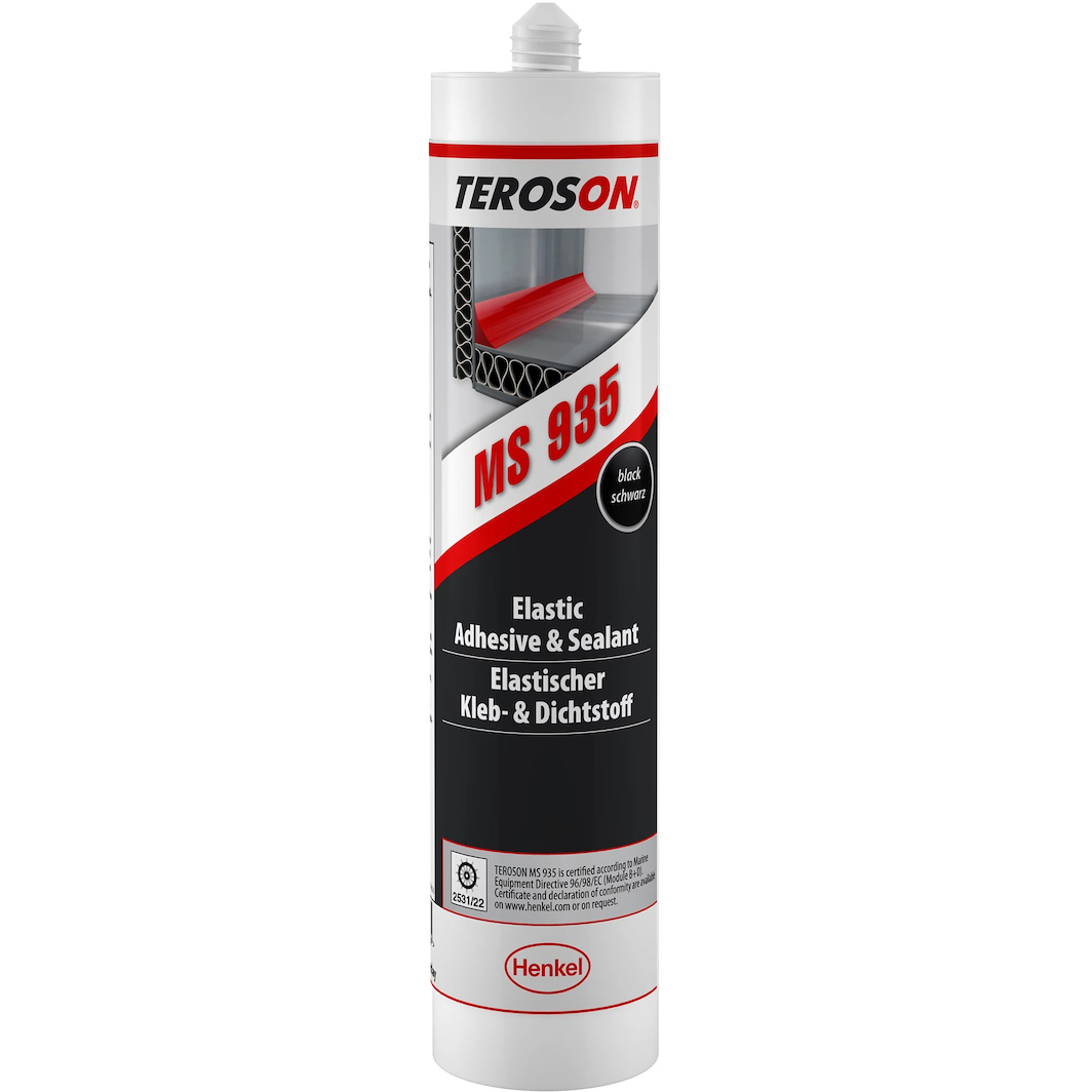 TEROSON TEROSTAT MS 935 elastic surface sealant black (290 ml standard ...