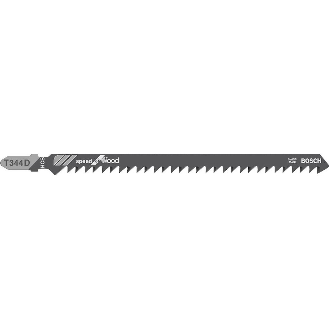 BOSCH 2608633A34 jigsaw blade T 344 D Speed for Wood (5 pack) | Klium