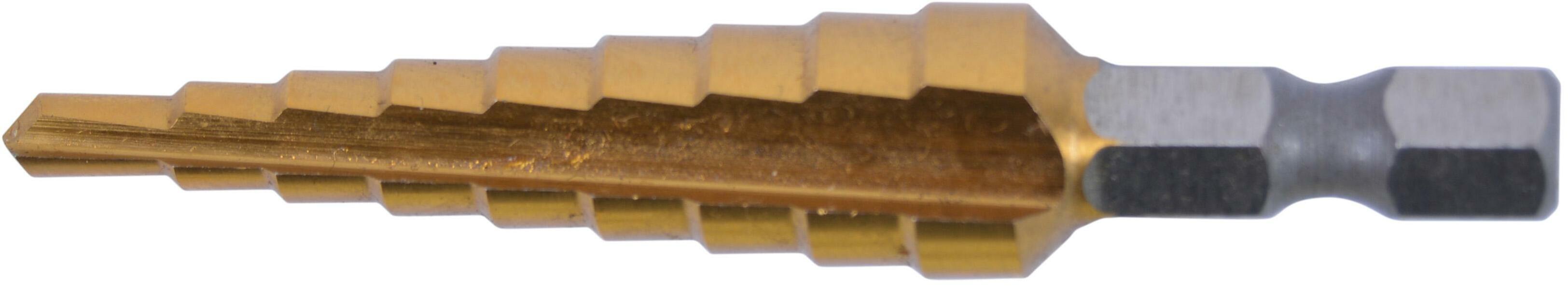 MAKITA D-40113 step drill with titanium coating 4-12 mm | Klium