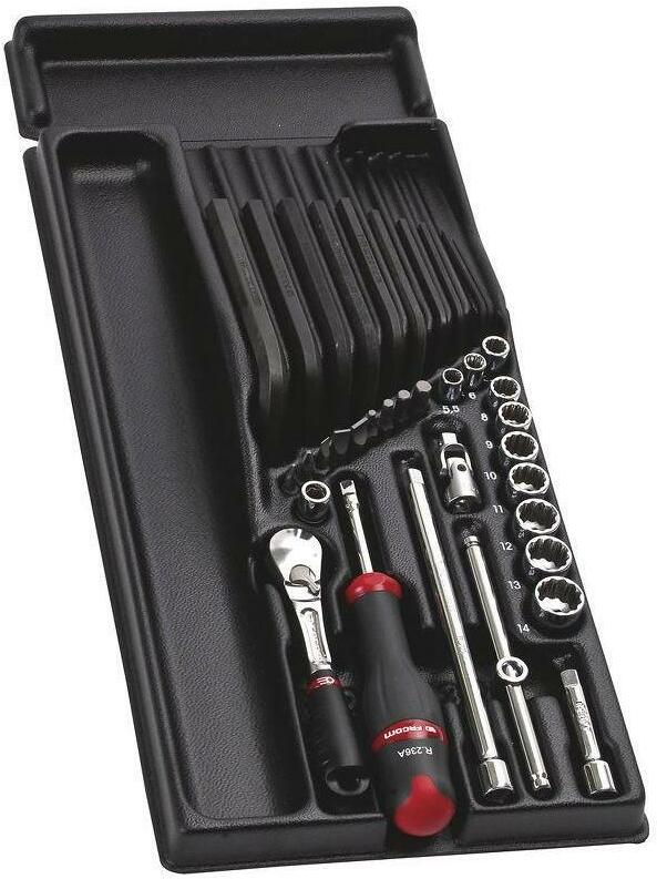 FACOM MOD.RL112 module hand socket set 1/4" | Klium
