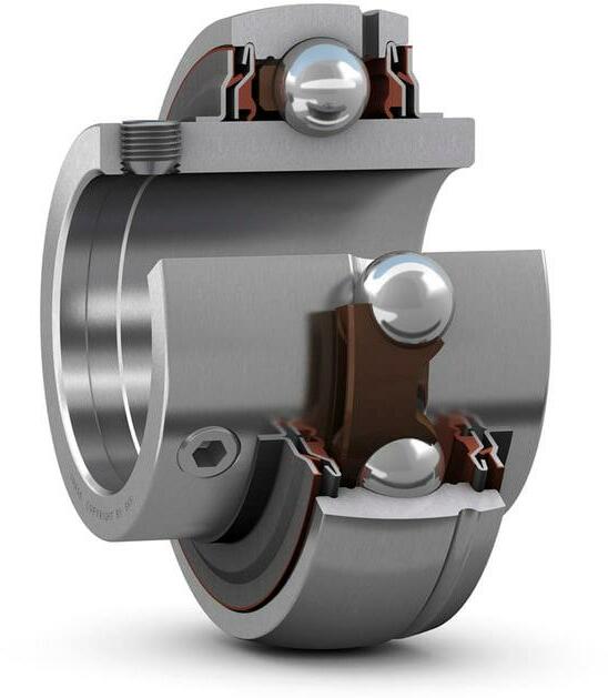 SKF YAR 206-2RFGR/HV Y insert bearing cylindrical with set screw for ...