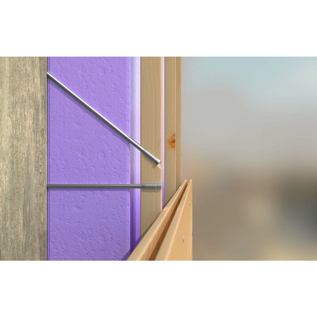 FISCHER 59050 Spacer screw ASL 4.5 x 60 electrolytically galvanised ...