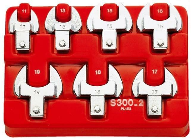 FACOM J.300-2 socket wrench set 7-piece | Klium
