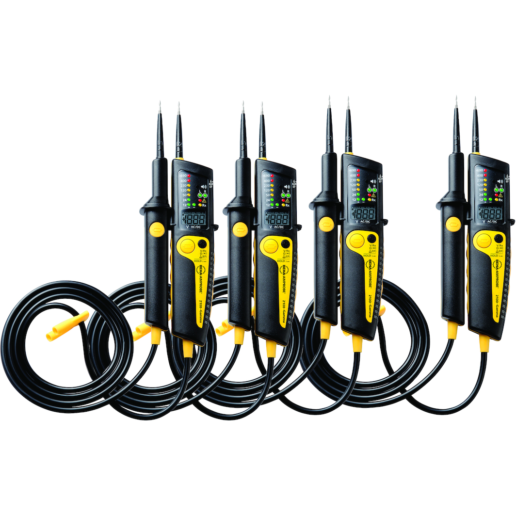 BEHA-AMPROBE 2100-GAMMA BUNDLE Dial-through voltage tester (4 pcs ...