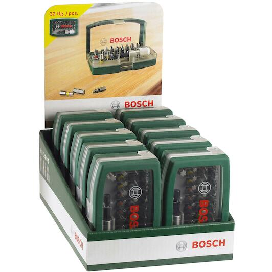 BOSCH 2607017063 colour-coded screw bit set 32-piece | Klium