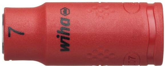 WIHA 246227 socket wrench insert insulated hexagonal 7 mm x 1/4 ...