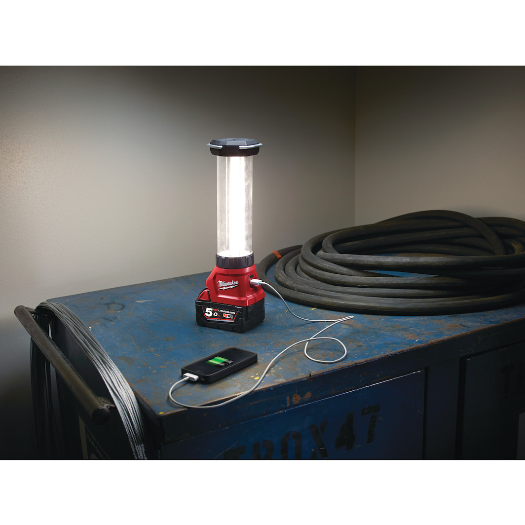 MILWAUKEE M18 LL LED battery work lamp 700 lumens (without battery and ...