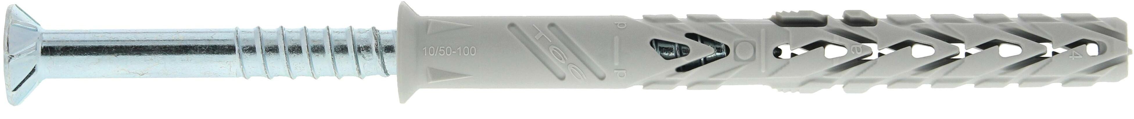 SPIT 567953 B-LONG universal zinc-plated construction plug with ...