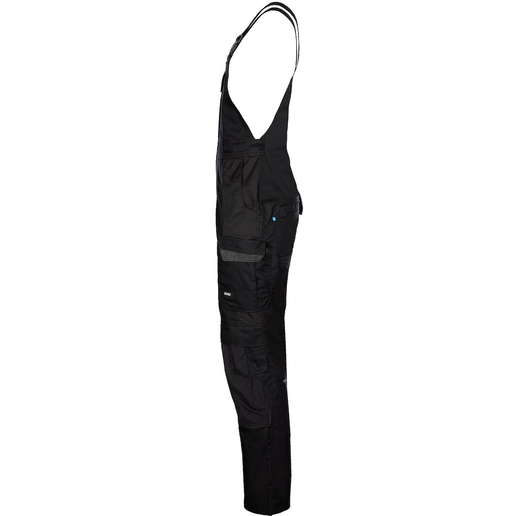 SYNQ BULLSEYE 801W bib & brace trousers black - 801WA2PQAN07R46 | Klium