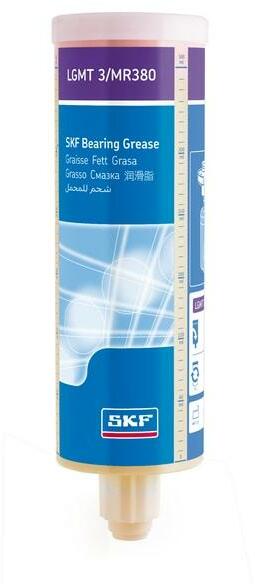 SKF LGMT 3/MR380 refill cartridge filled with grease, without battery for electromechanical ...