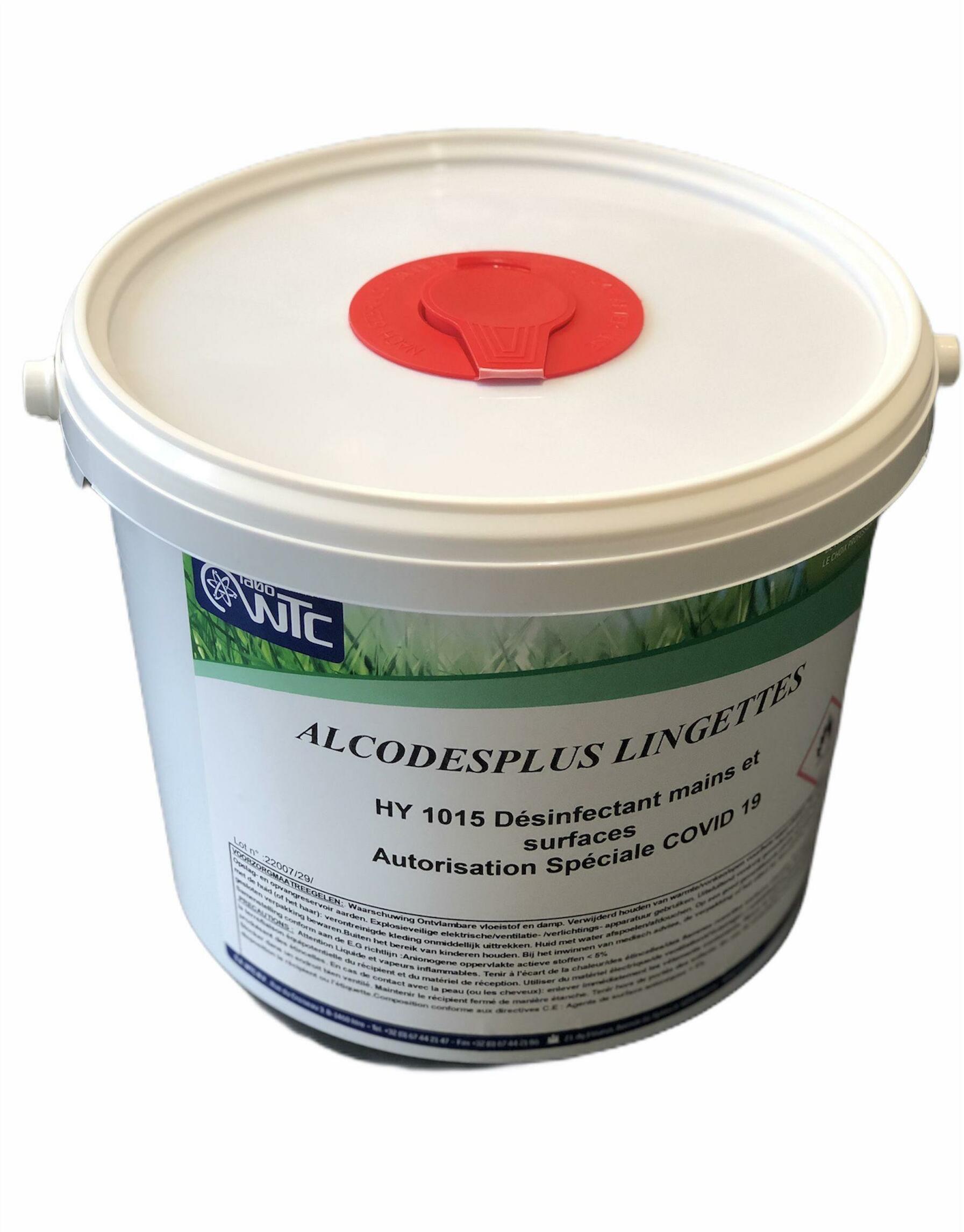 WTC HY1015/WPS hygiene wipes alcodes wipes (100 pcs) | Klium