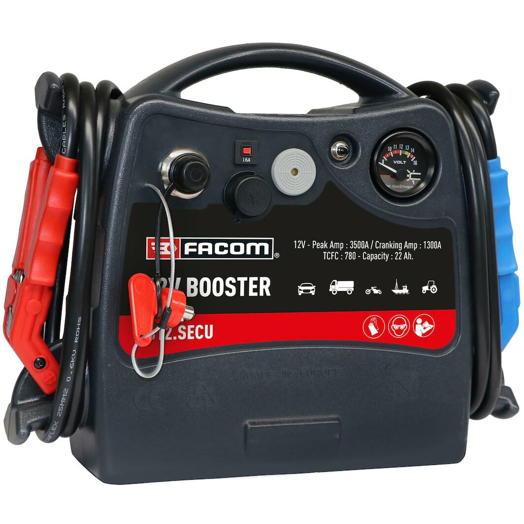 FACOM B12.SECU 12V starter booster for intensive use | Klium