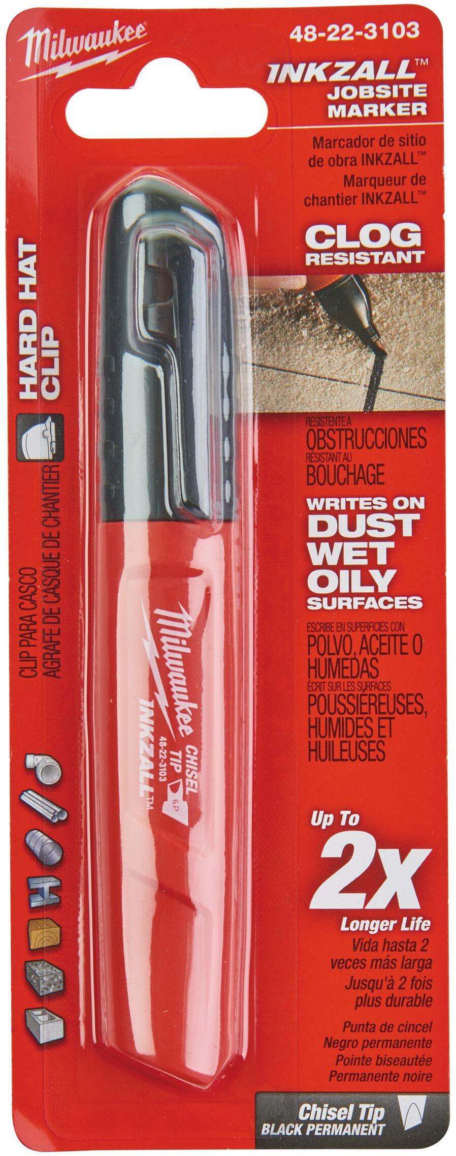 MILWAUKEE 48223103 INKZALL chisel tip highlighter | Klium