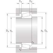 SKF 32232 J2 single-row tapered roller bearing 160 x 290 x 84.95 mm ...