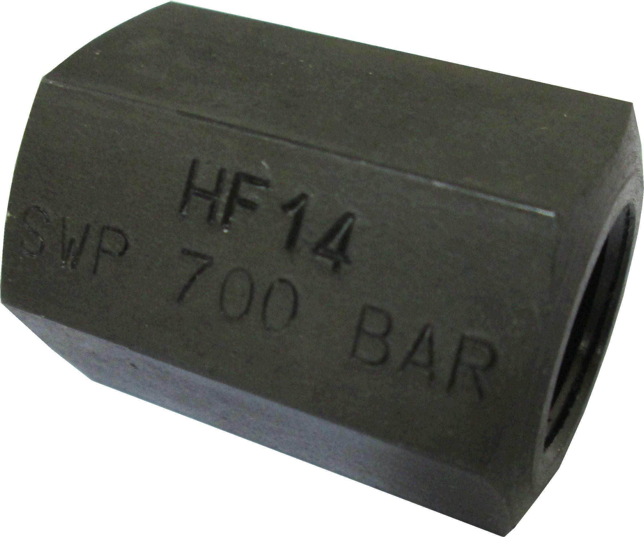 HI-FORCE HF8 adapter 1/4" NPT female thread to 1/4" NPT female thread ...