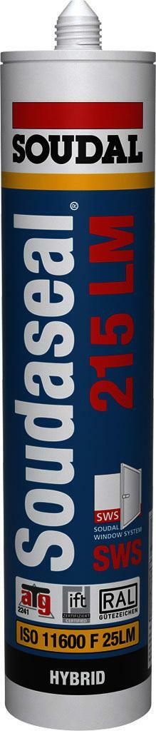 SOUDAL Soudaseal 215LM hybrid facade joint sealant white (290 ml ...