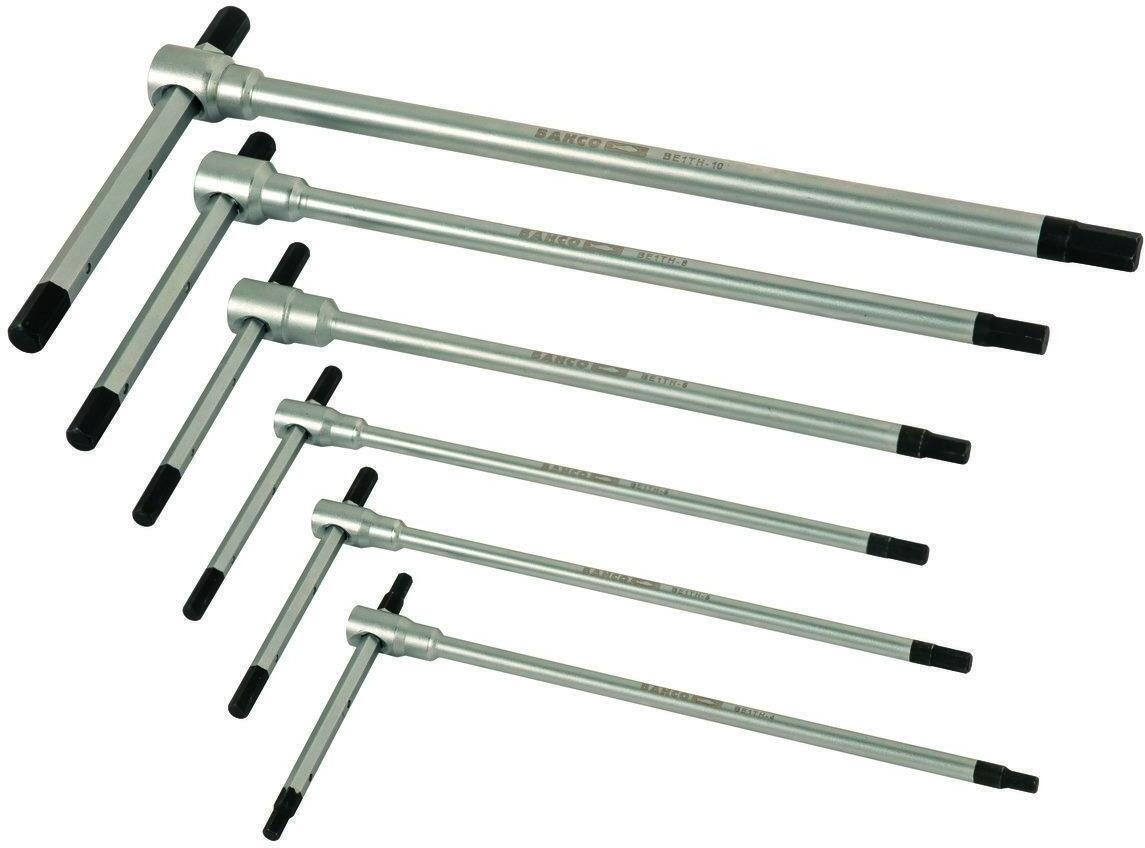 BAHCO BE1TH-S5 T-handle set with hex metric tip 5-piece | Klium