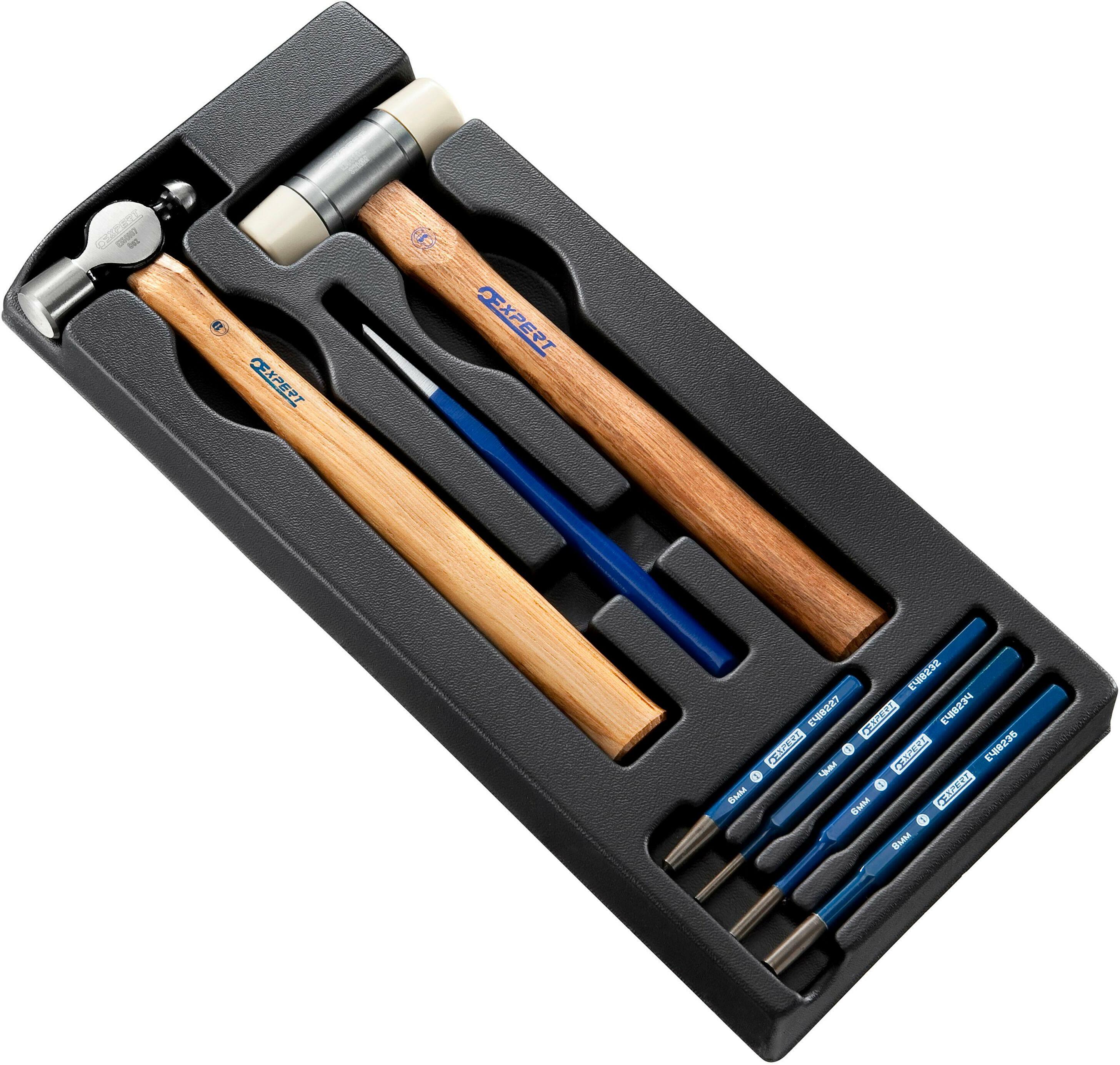 EXPERT E010507 blank inlay for module mechanic's hammer with round head ...