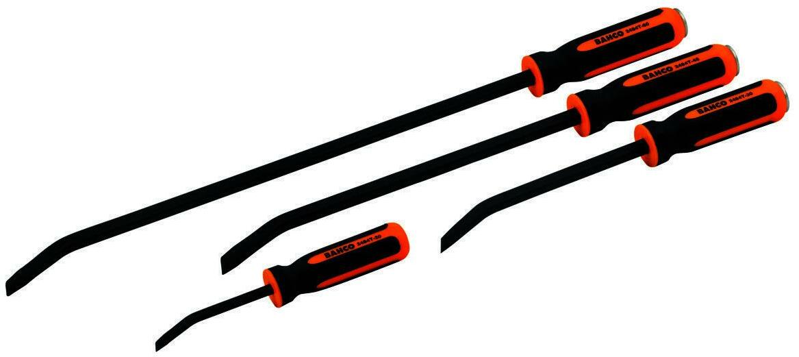BAHCO 2484T/S4 crowbar set with two-component handle and continuous ...