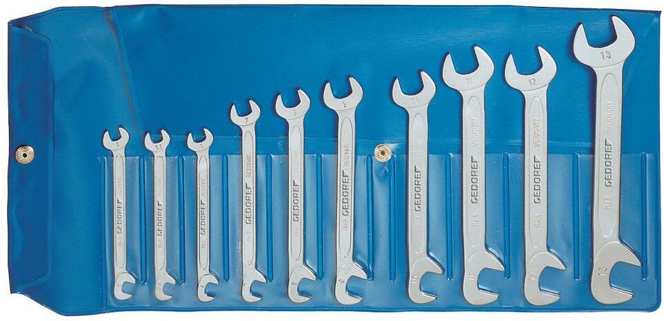 GEDORE 8-0100 wrench set 5-13mm 10-piece - 6099000 | Klium