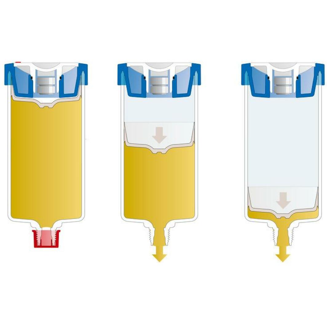 SKF LAGD 125/EM2 gas-powered automatic single-point lubrication system with LGEM 2 bearing ...