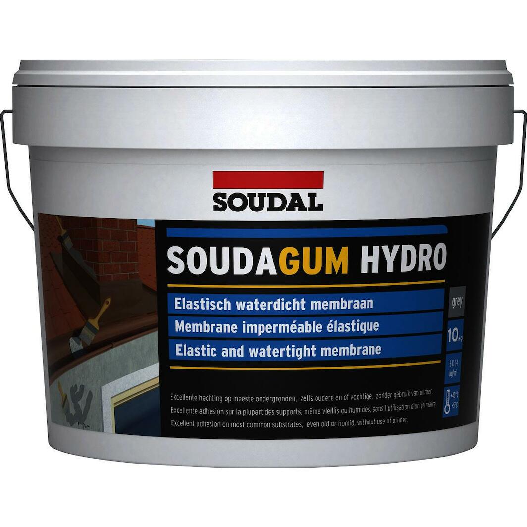 SOUDAL Soudagum Hydro elastic waterproofing membrane grey 10 kg ...