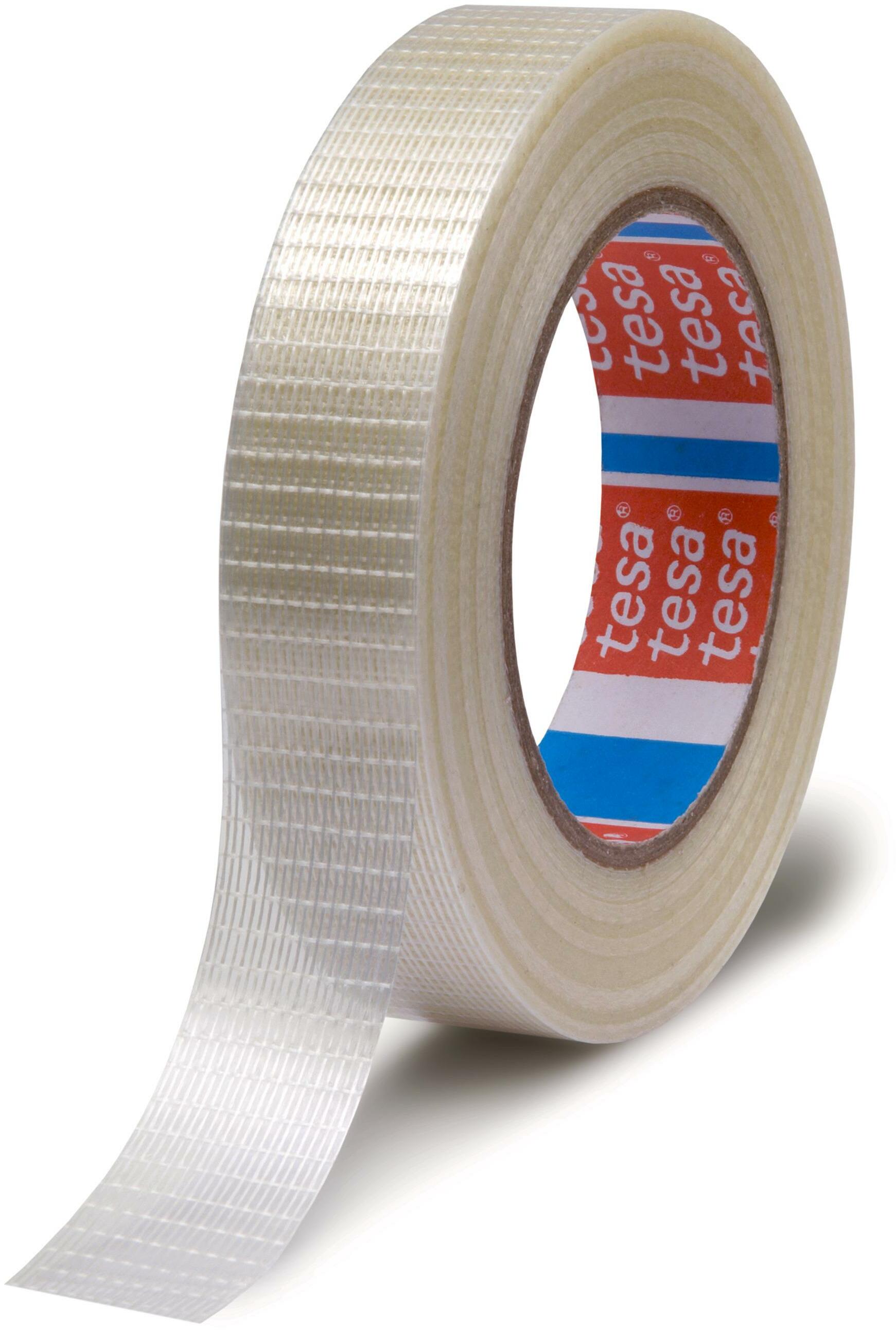 TESA 4591 cross-woven filament tape, general purpose transparent 50mm x ...