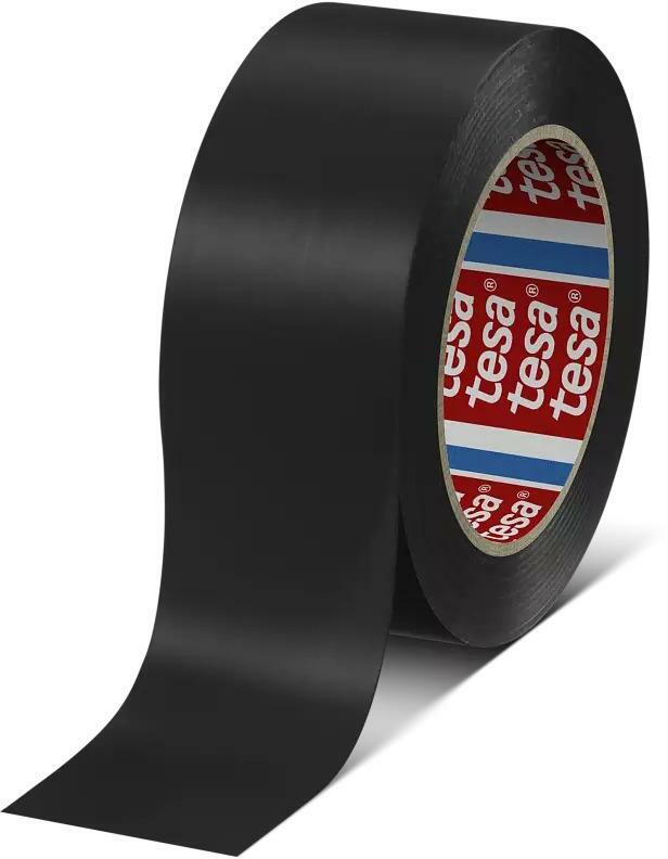 TESA 4169 floor marking tape premium black, 50 mm x 33 m - 04169-00055 ...