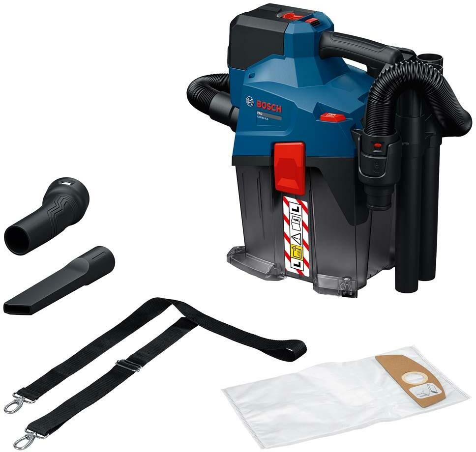 BOSCH GAS18V-6LS cordless hoover in cardboard box (without battery and ...