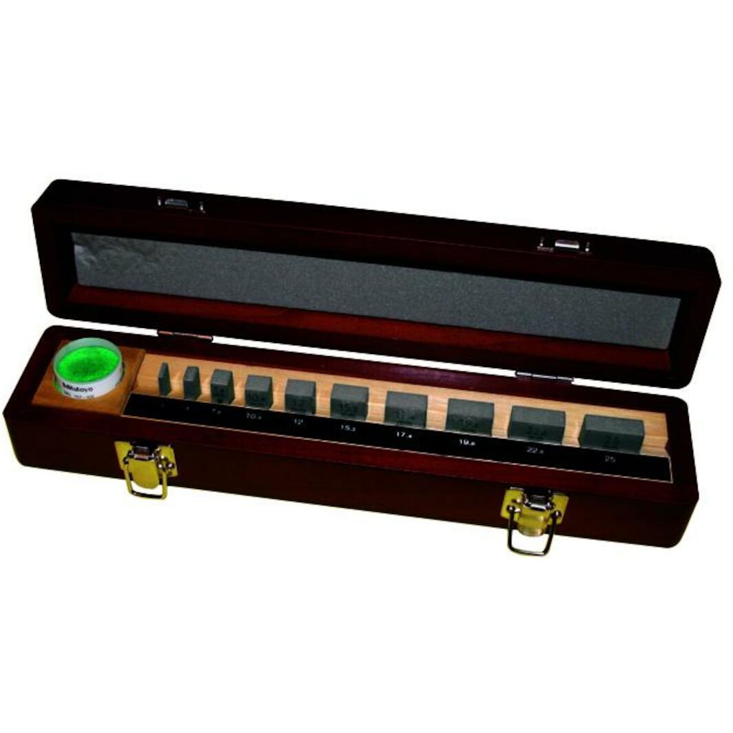 MITUTOYO 516-107-10 end mat set with inspection certificate, class 1 ...