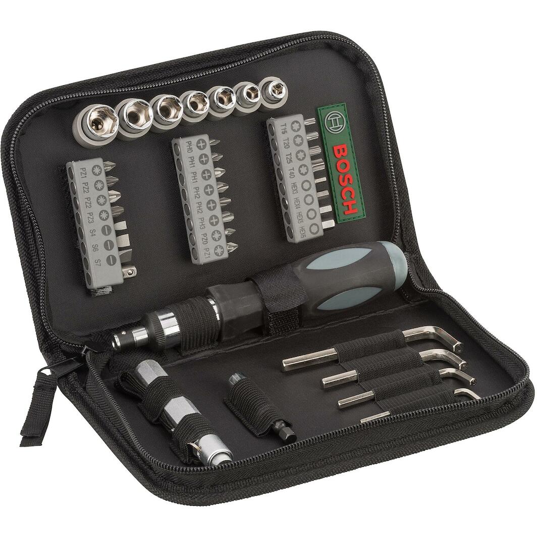 BOSCH 2607019506 drill and screw bit set 38-piece