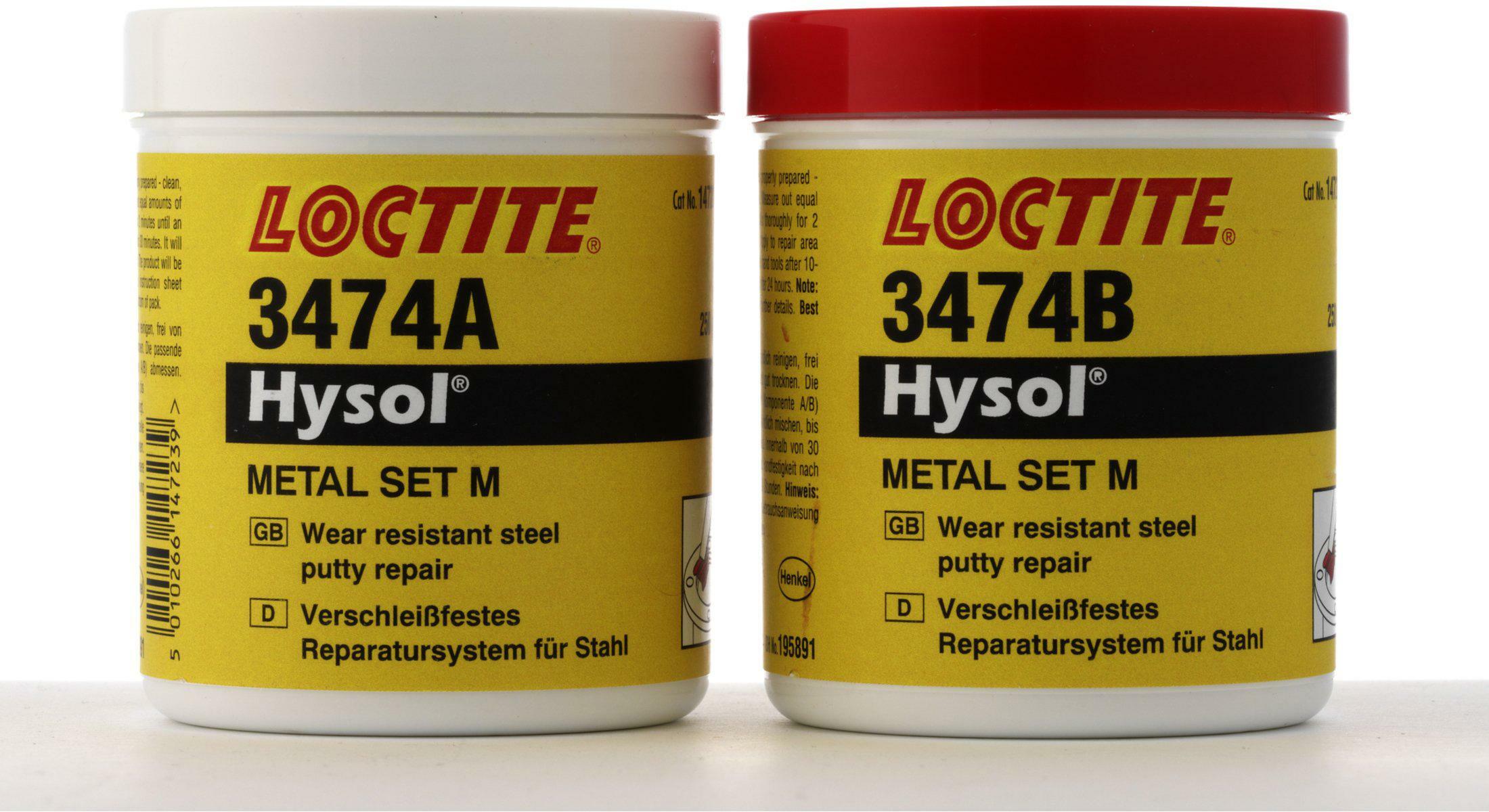 LOCTITE 3474 A&B 2K-Epoxy adhesive (500g tin) - 229190 | Klium