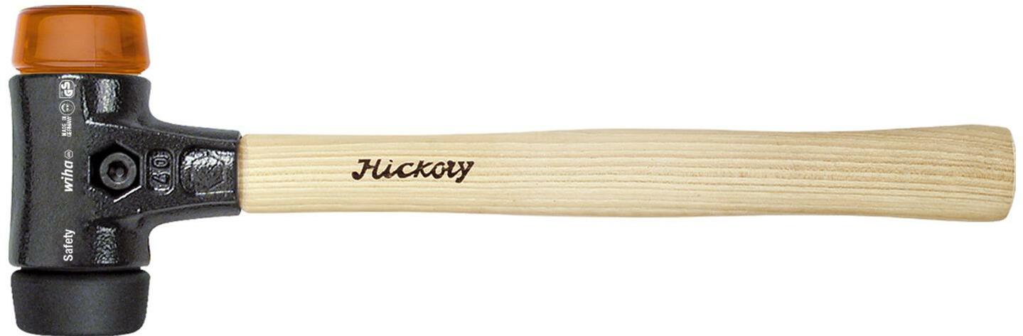 WIHA 83238060 plastic hammer Safety medium/hard with hickory handle ...