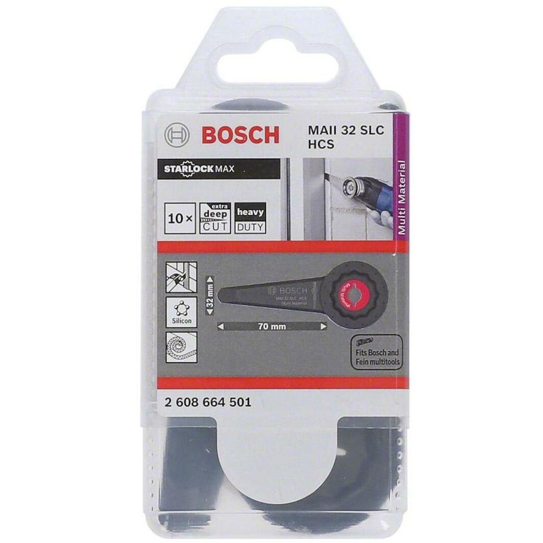 BOSCH 2608664501 joint cutter MAII 32 SLC for multi-tools (10 pack) | Klium