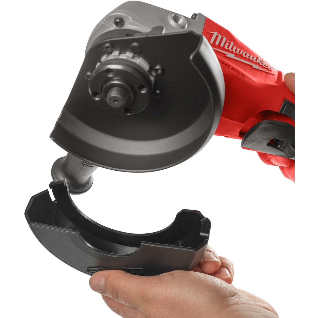 MILWAUKEE M18 BLSAG125X-0 angle grinder 125mm with slide switch ...