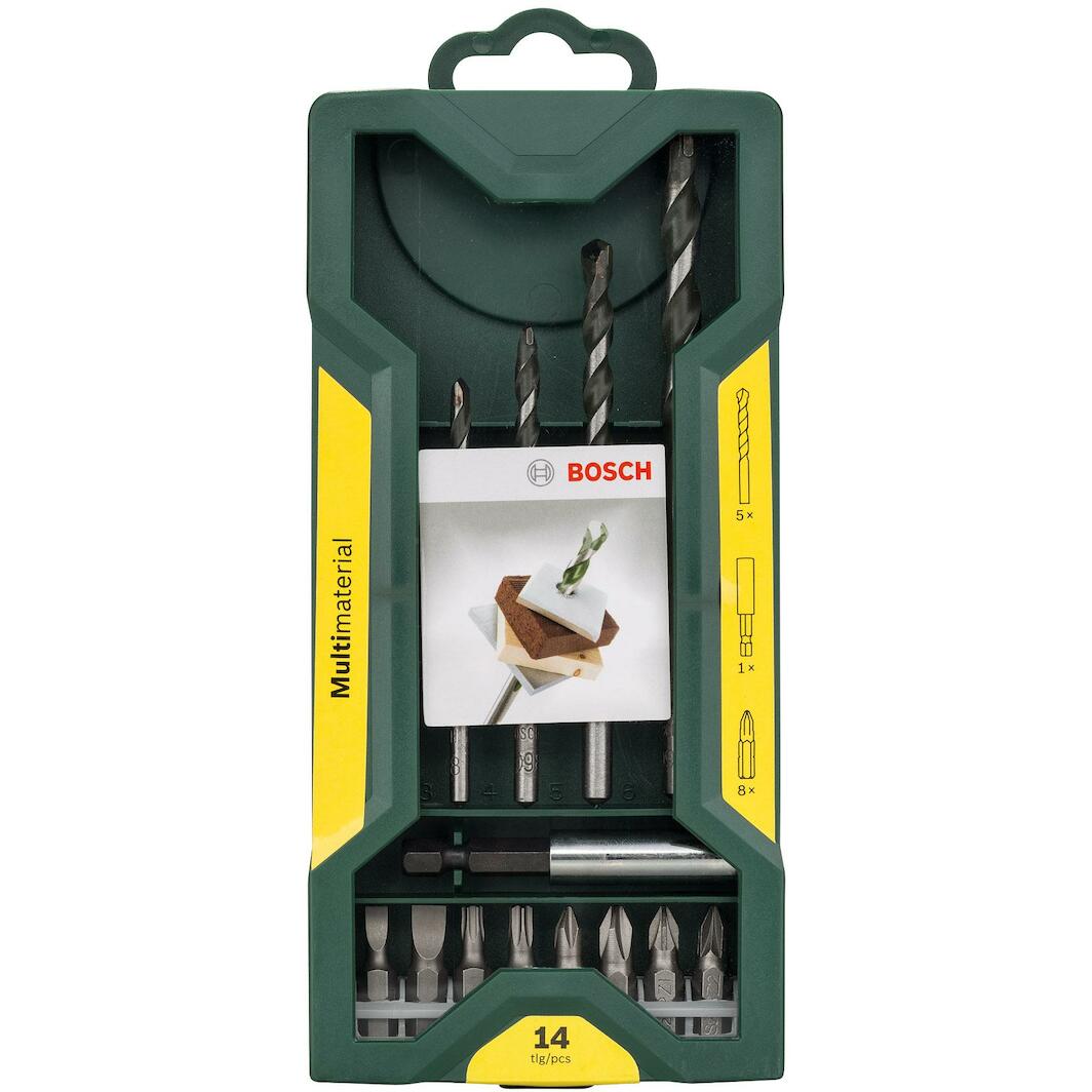BOSCH 2607017572 Mini X-Line drill set universal 14-piece | Klium