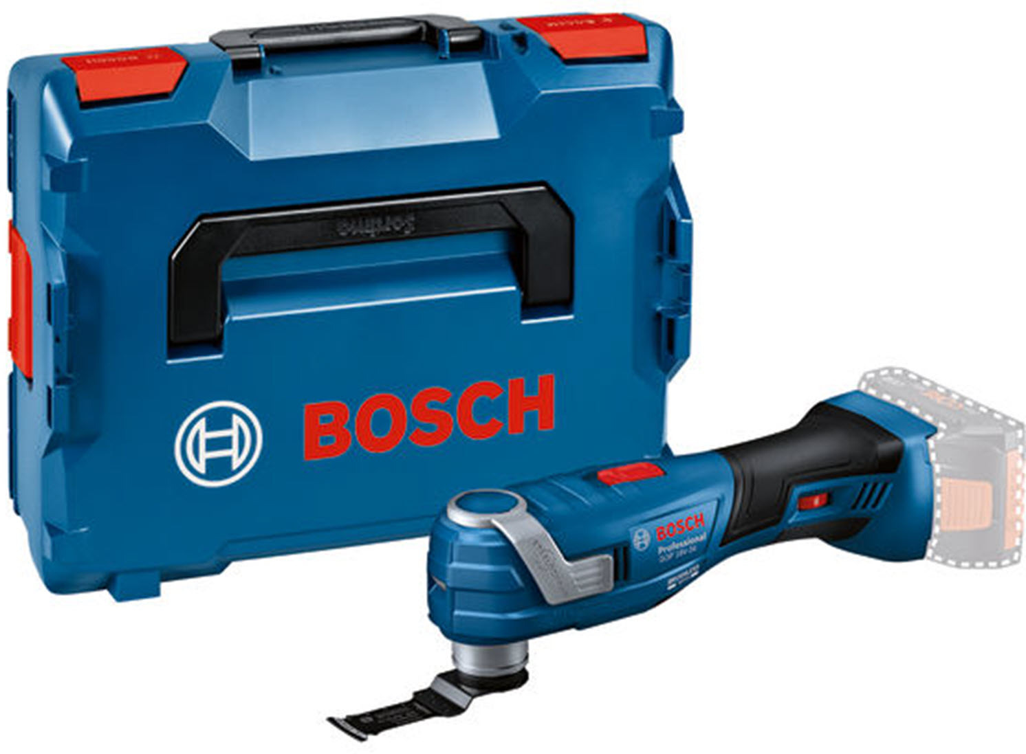 BOSCH GOP 18V-34 cordless multitool in L-Boxx 136 (without battery and ...
