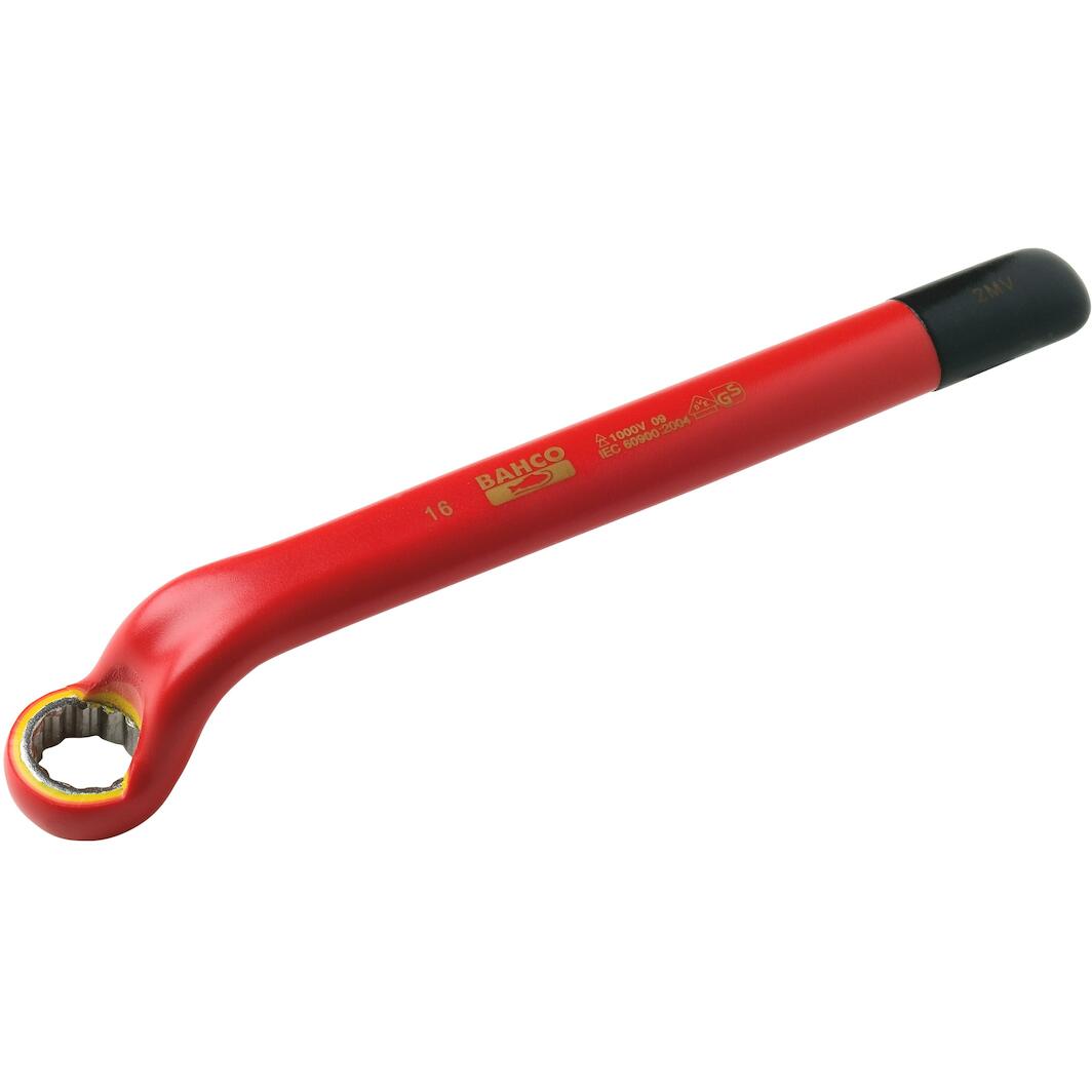 BAHCO 2MV-7 ring spanner deep-through insulated 1000V three-layer ...