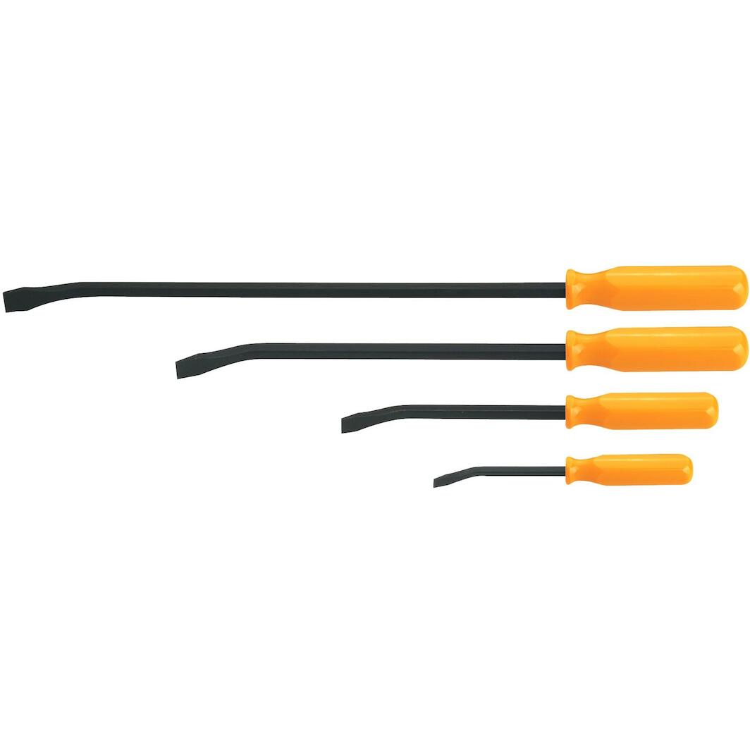 BAHCO 2484/S4 crowbar set with flat end and PVC handle 4-piece | Klium