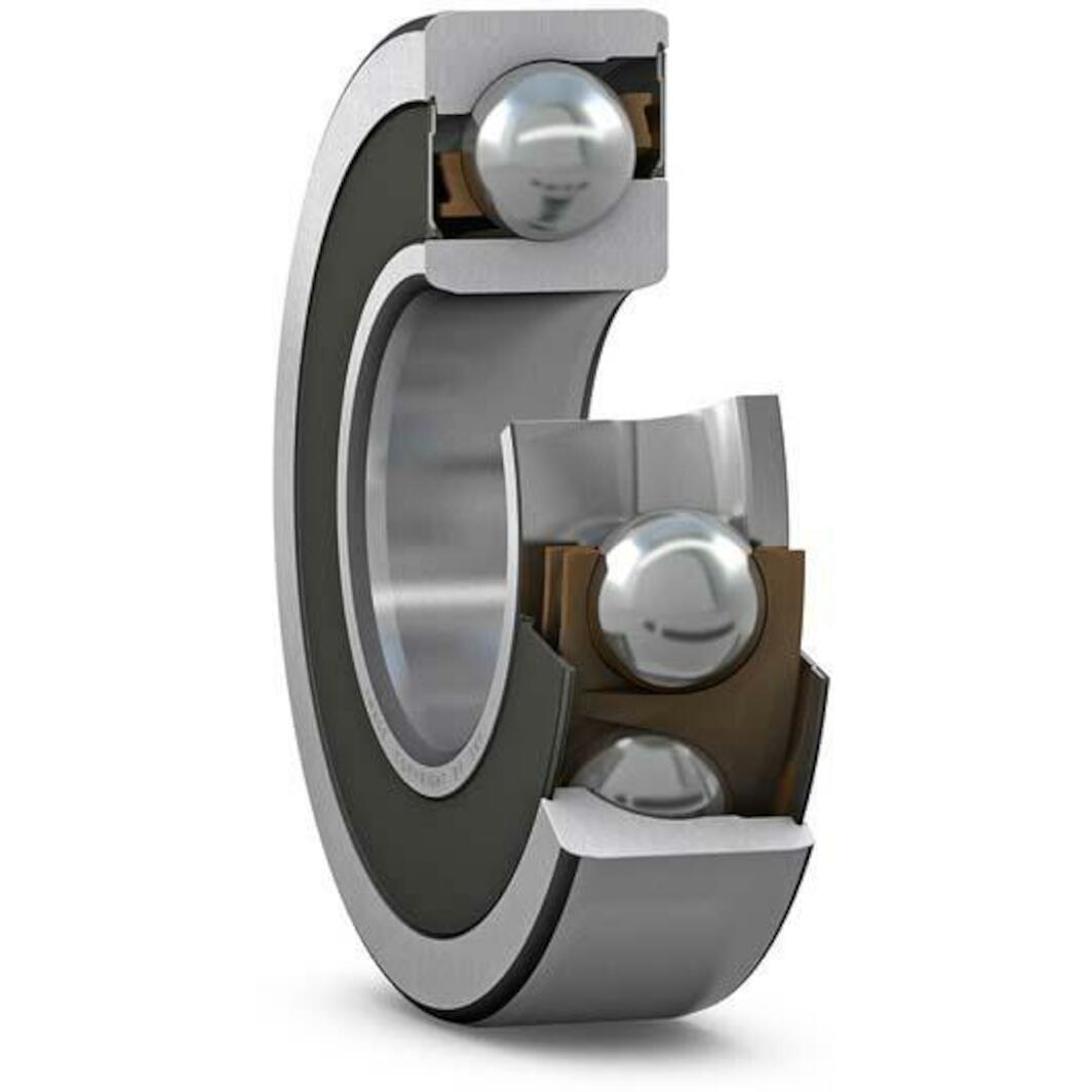 SKF 7303 BEGA-2RZP single-row angular contact ball bearing with 40 ...