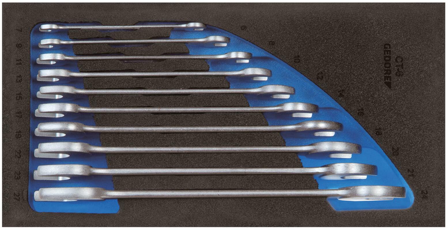 GEDORE 1500 CT1-6 wrench set in CT module - 2308851 | Klium