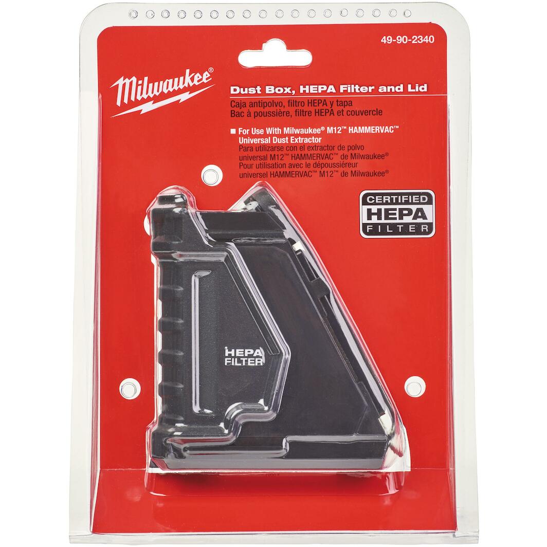 MILWAUKEE 49902340 filter set for M12 DE dust extractor 3-piece | Klium